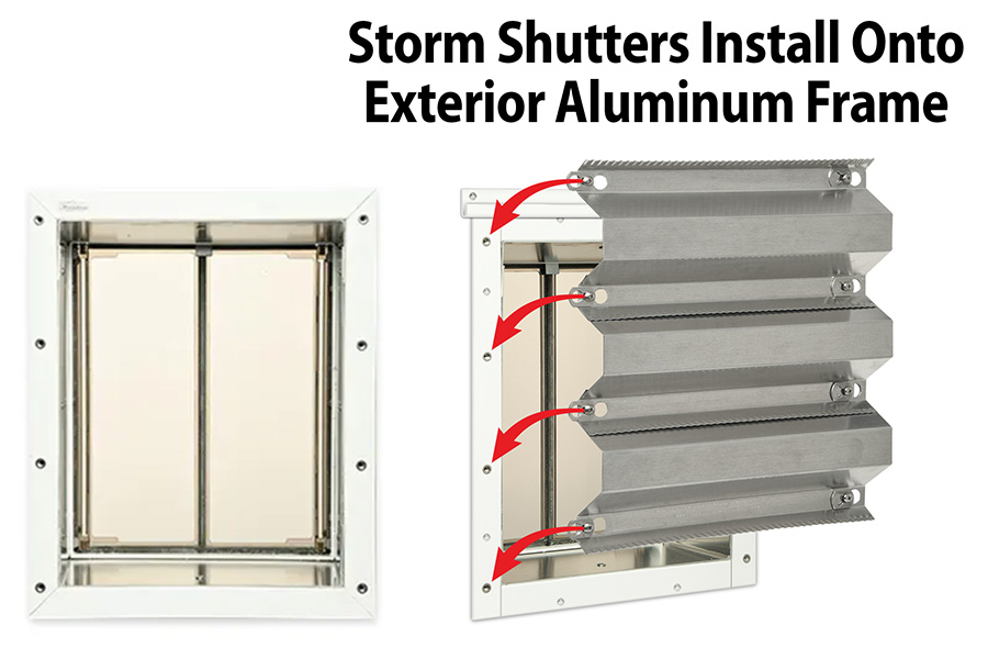 HURCAN Wall Series | PlexiDor Dog Doors